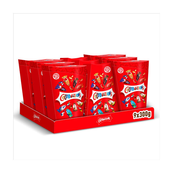 Celebrations Milk Chocolate Selection Box of Mini Chocolate & Biscuit ...