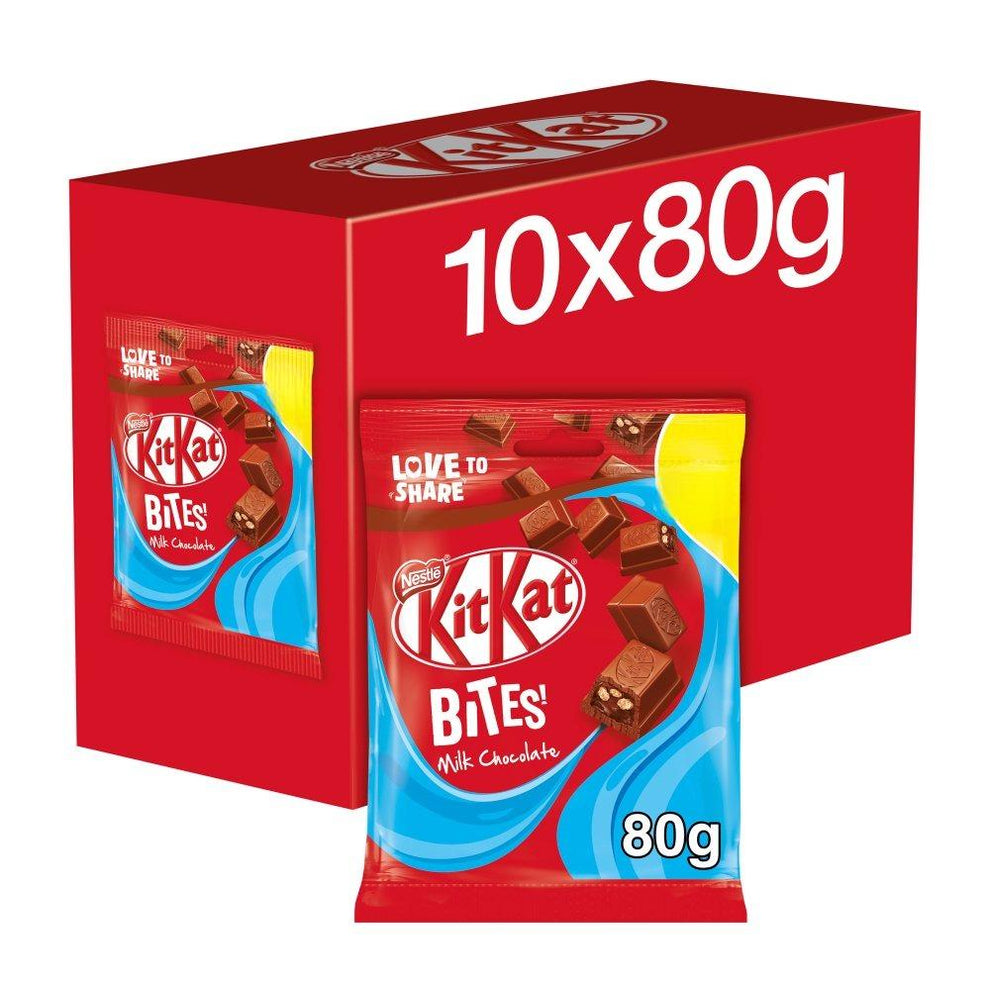 Kit Kat Bites Milk Chocolate Sharing Bag 80g – Asetena Pa