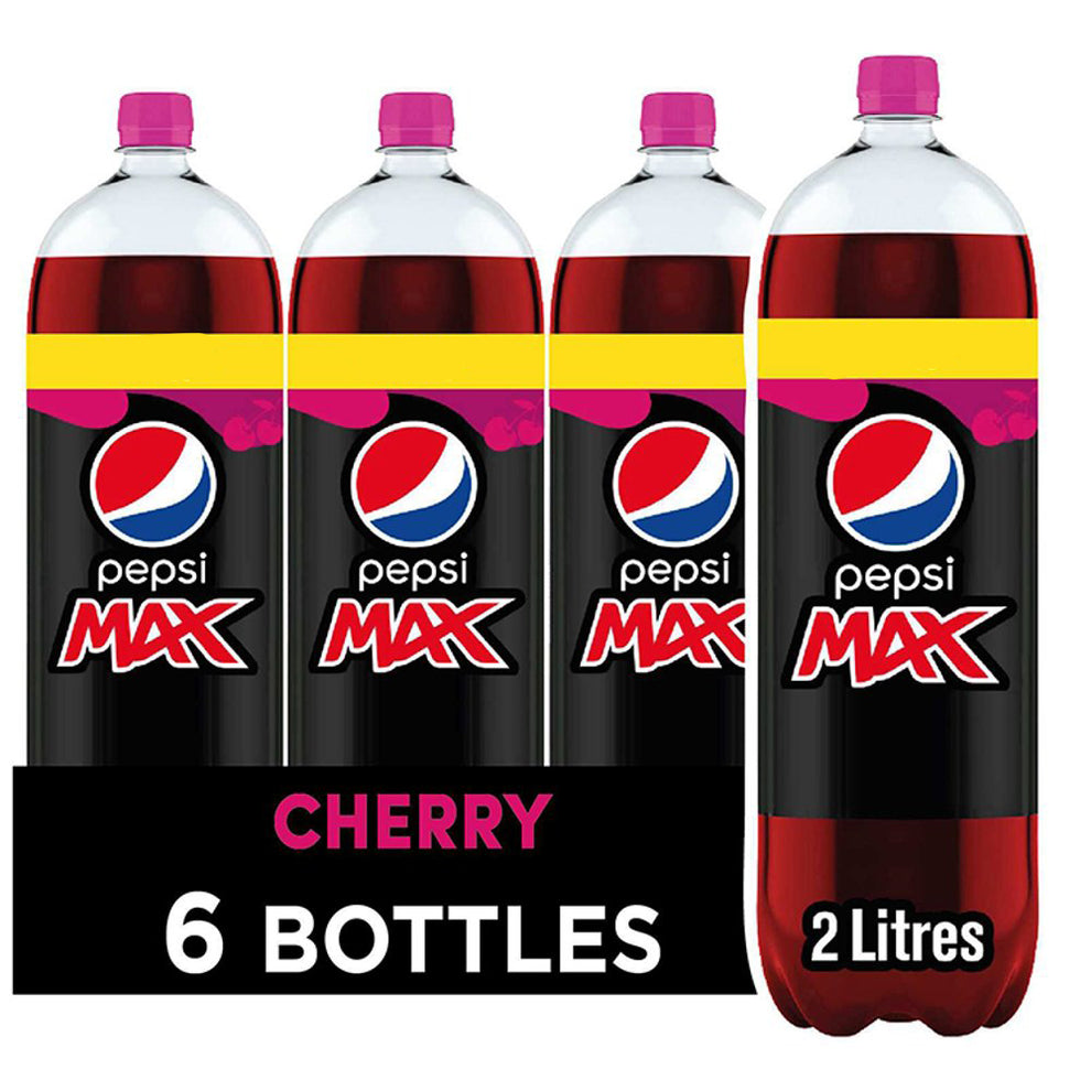 Pepsi Max Cherry No Sugar Cola Bottle 2L – Asetena Pa