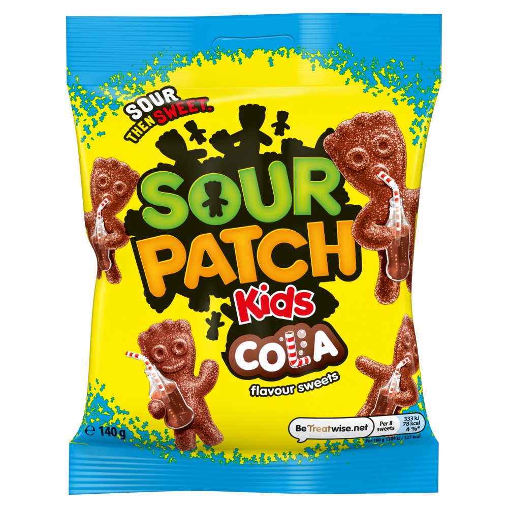 Sour Patch Kids Cola Flavour Sweets Bag 140g-Food – Asetena Pa